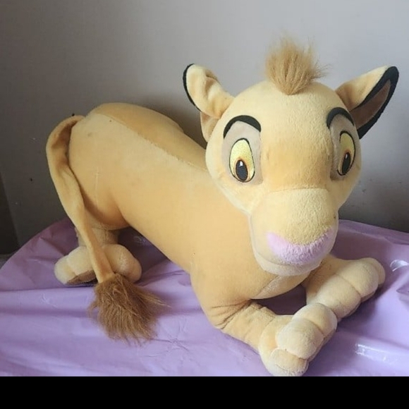 Disney | Toys | Disney 202 Simba Large Lion King Plush 8 X 20 Stuffed ...